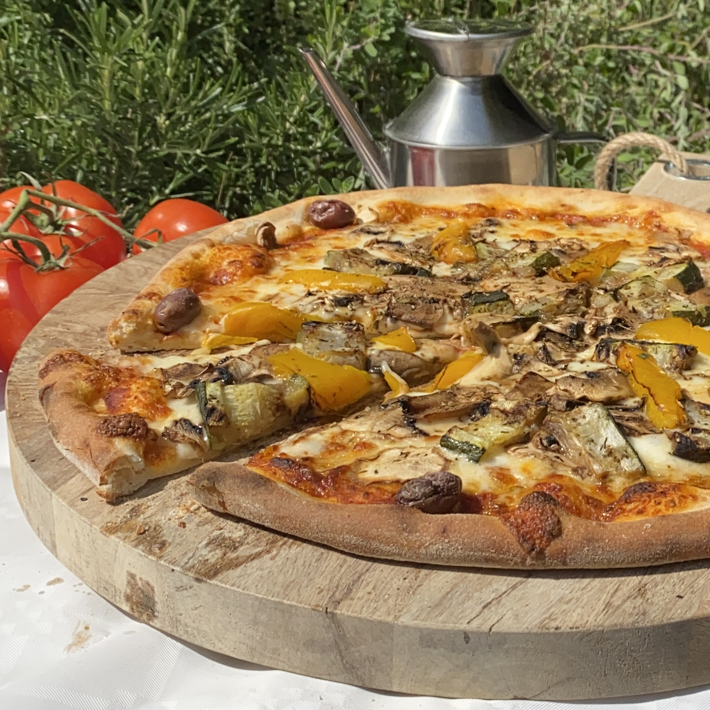VEGETARIANNA Pizza à Grasse à Emporter - La Casa Nostra chez Claudio